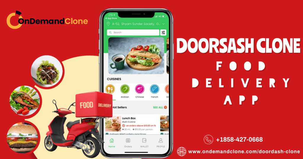 DoorDash Clone App to Scale On-request Restaurant Business