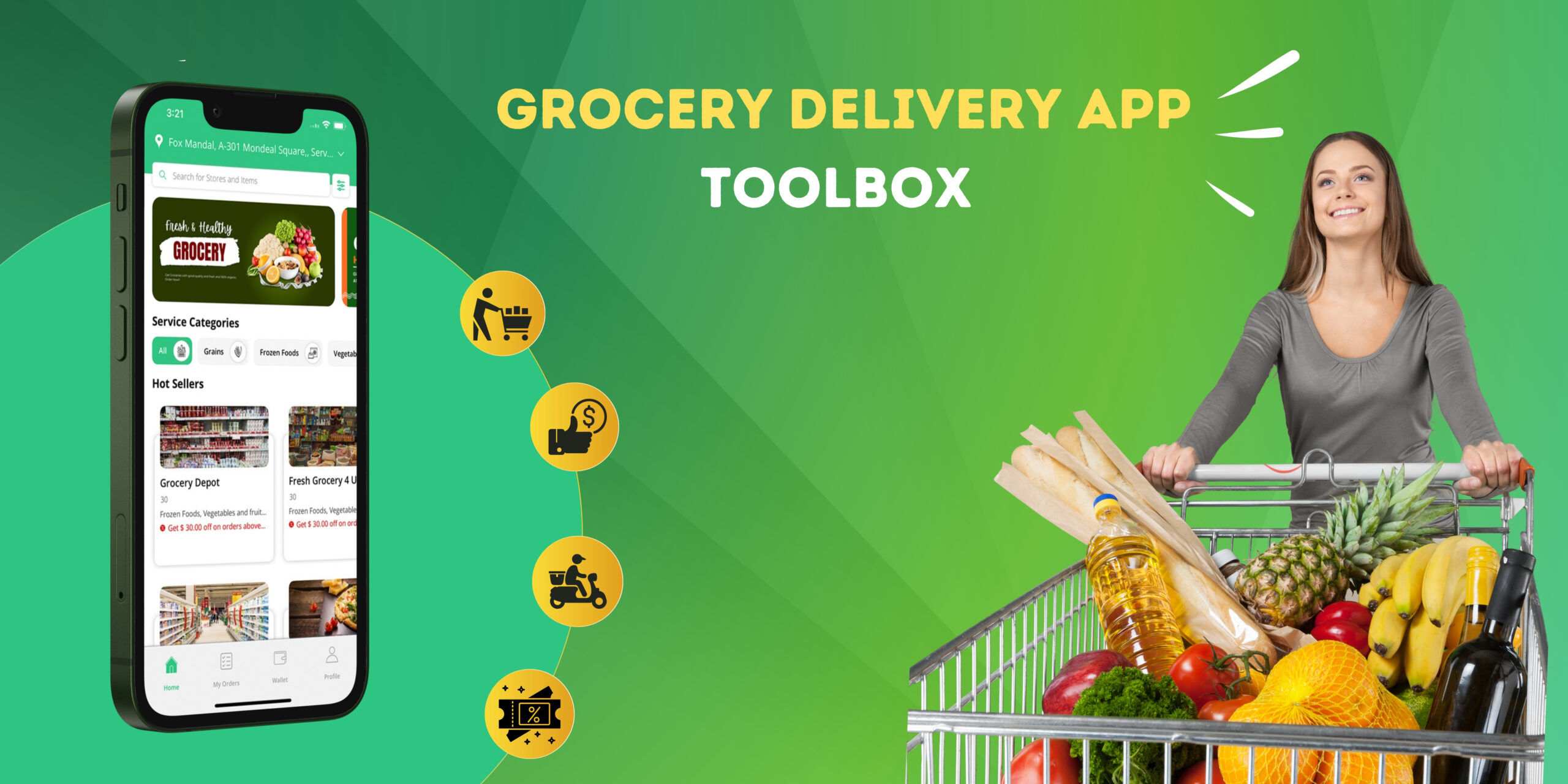 Grocery Delivery App Toolkit: A Fast and Easy Guide