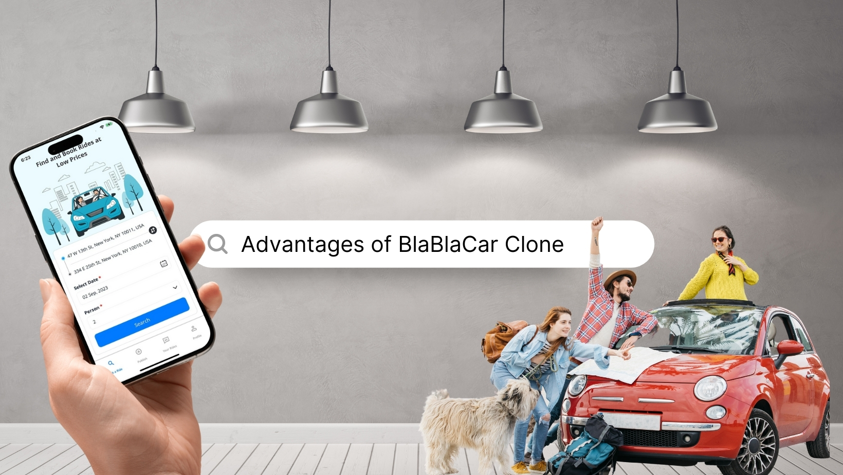Advantages of a BlaBlaCar Clone for Your Ridesharing Business